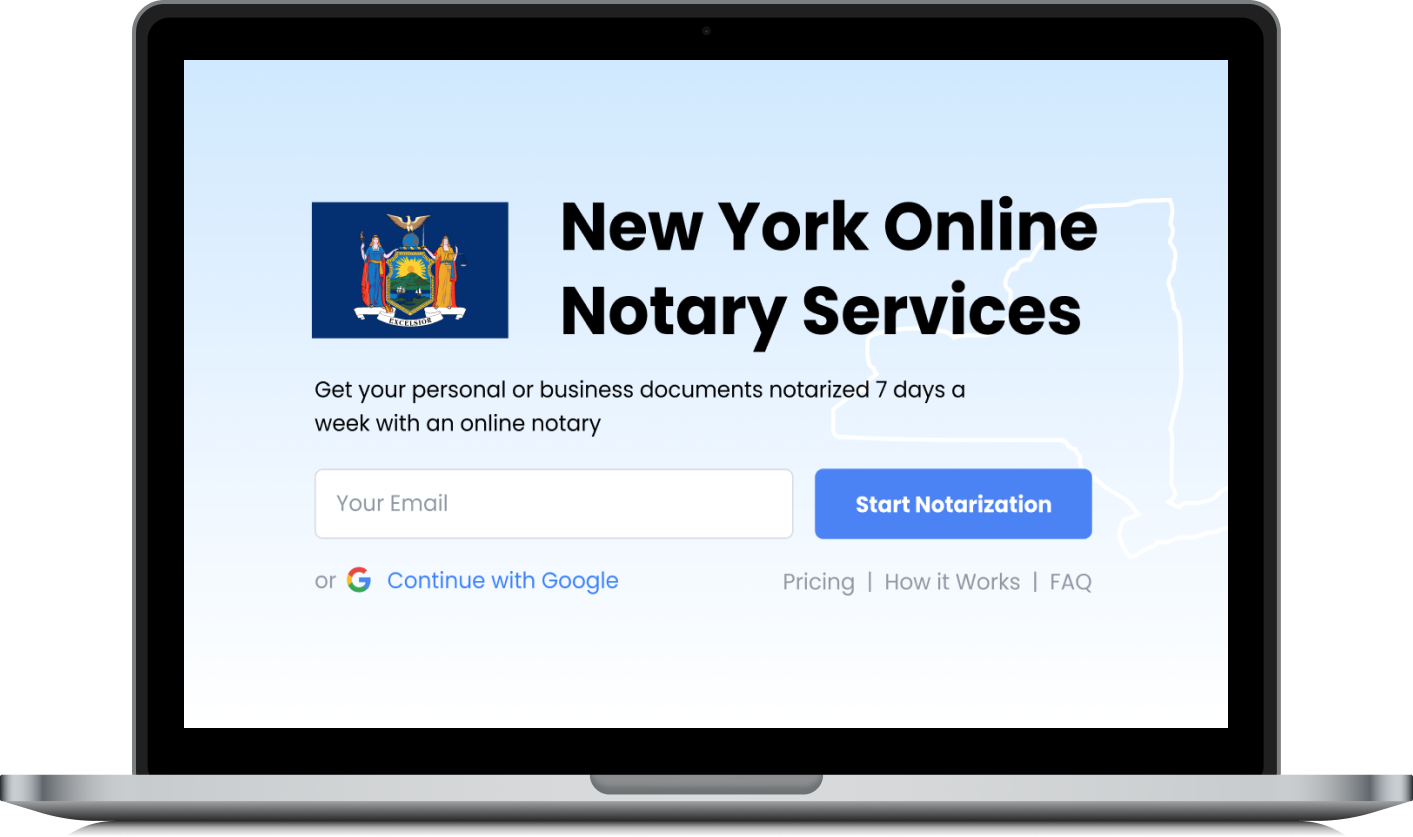 Online Notary New York - RON Services | Onenotary