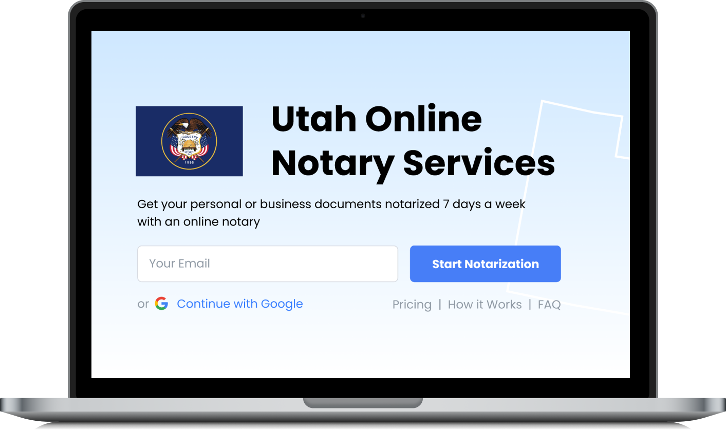 Online Notary Utah - RON Services | Onenotary