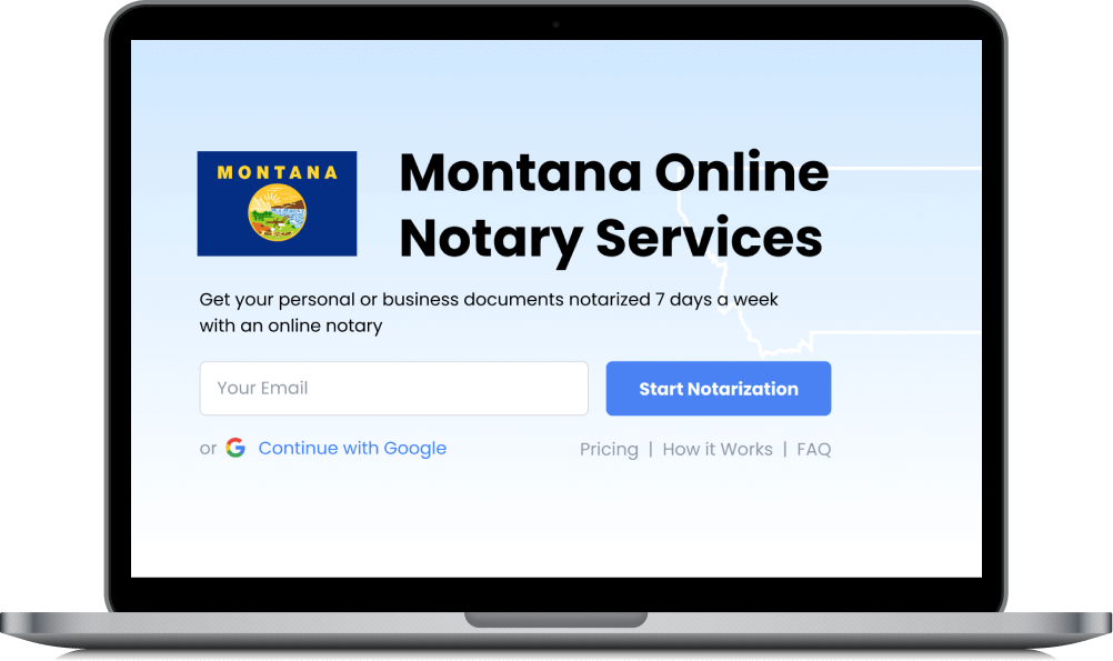 Online Notary Montana | OneNotary